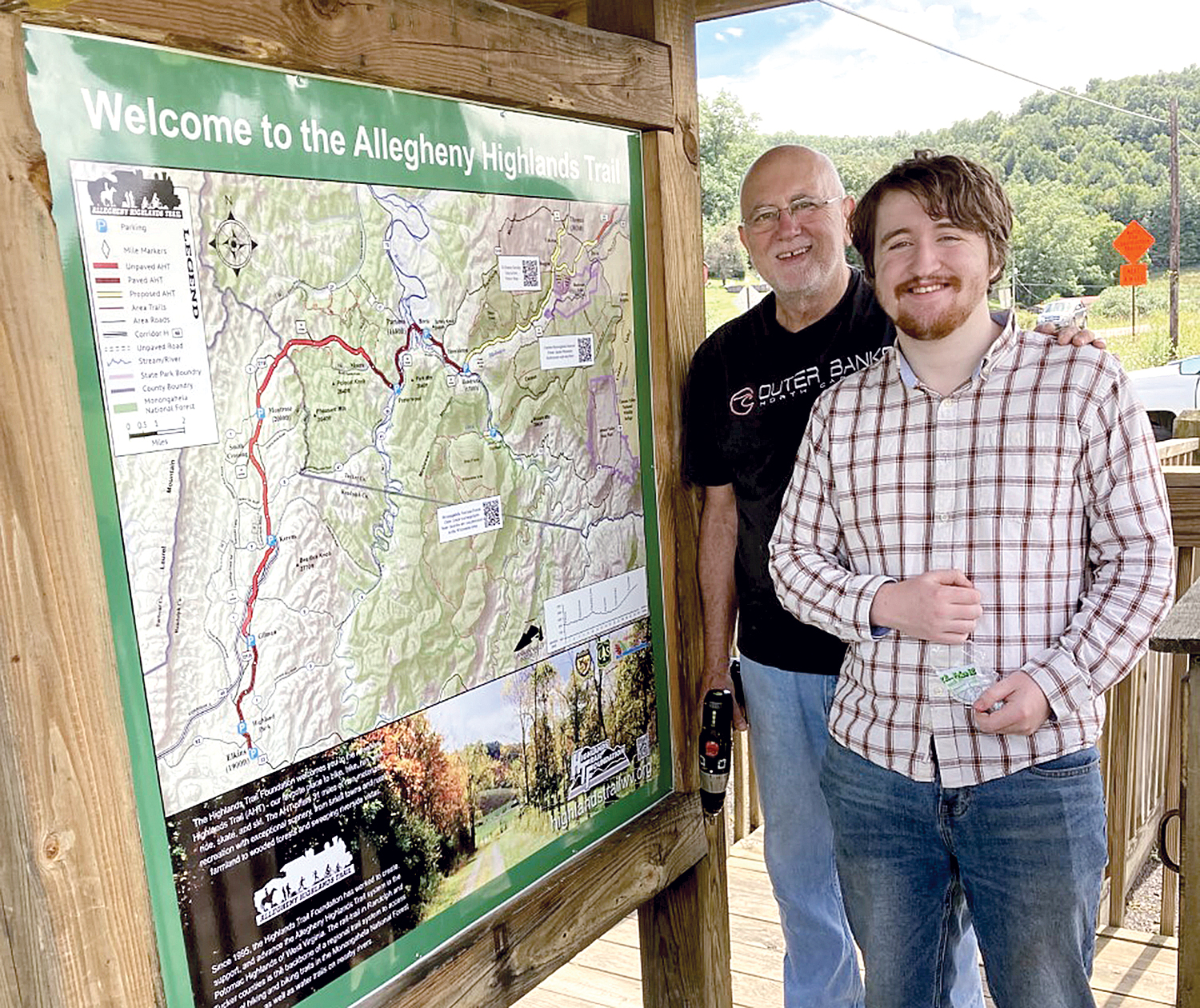 New signs installed at trailheads of Allegheny Highlands Trail | News ...